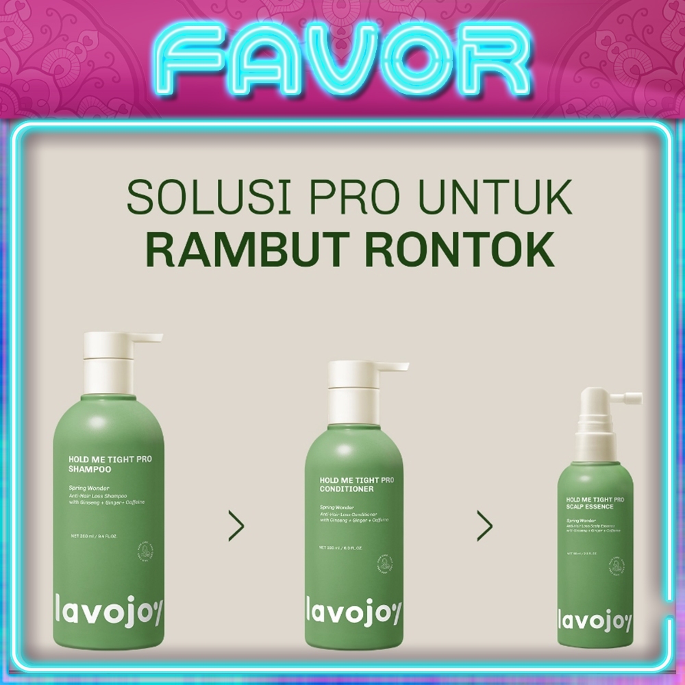 Jual Lavojoy Hold Me Tight Pro | Shampoo, Conditioner, Scalp Essence ...