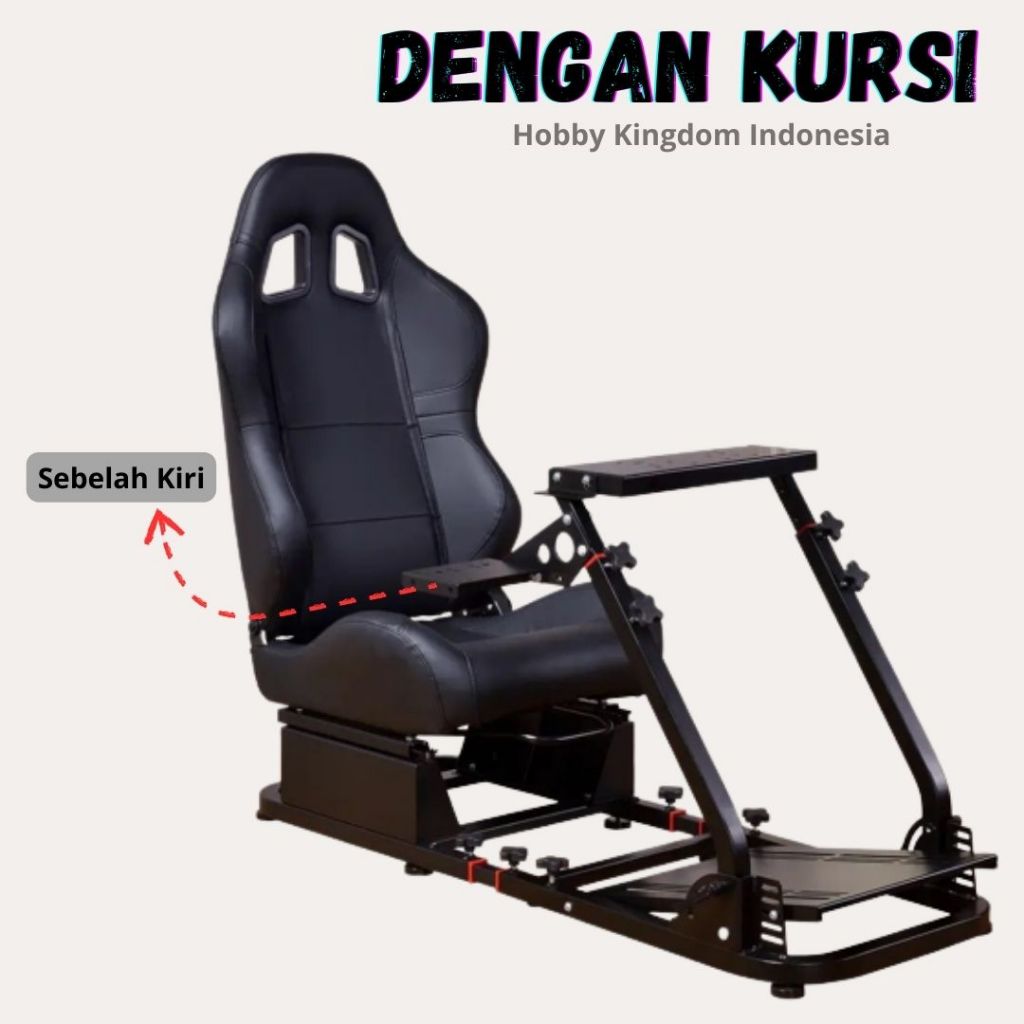 Jual Kursi Gaming Simulator Racing car Streaming Gaming Kursi Meja ...