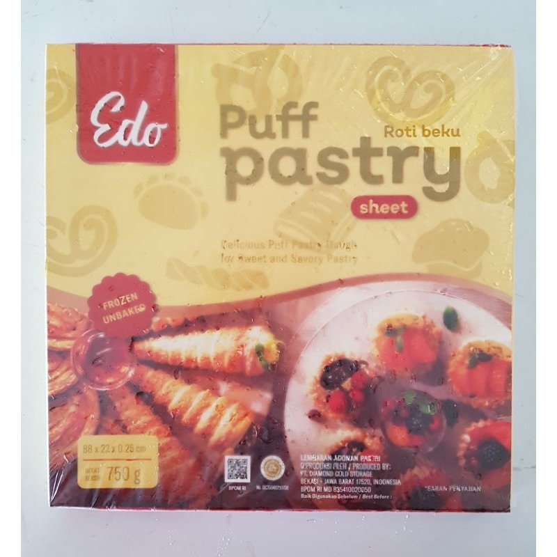 Jual edo puff pastry jumbo 750g | Shopee Indonesia