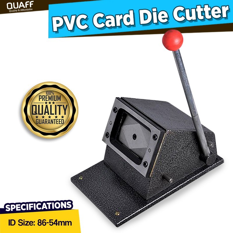 Jual Mesin Alat Pemotong Kertas ID Card /Pvc Card Die Cutter Untuk ...