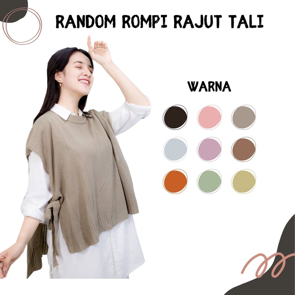 Jual CAMELIA SWEATER RAJUT WANITA KETUPAT CENTER OVERSIZE / CREW NECK ...