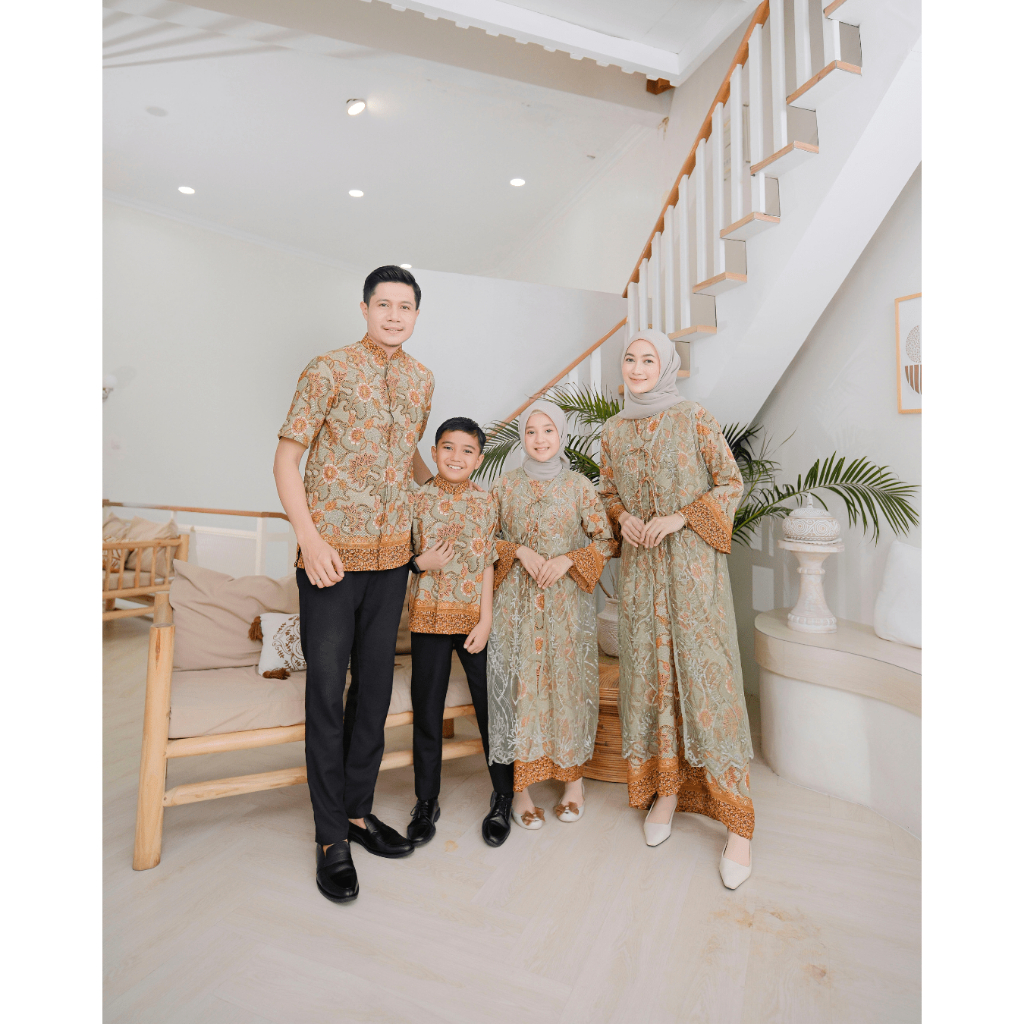 Jual RAYA SERIES KANAYA SARIMBIT | BAJU KELUARGA SPECIAL RAYA KONDANGAN KELUARGA LEBARAN ...