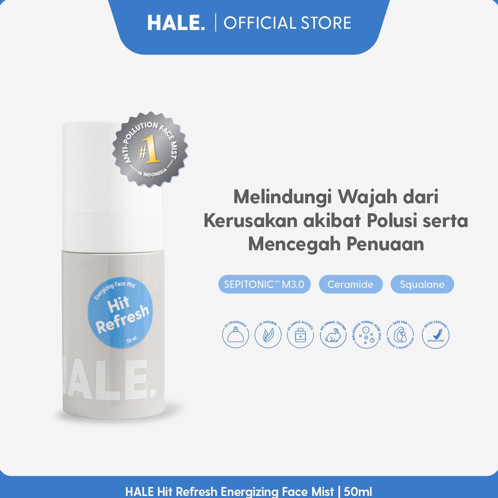 Jual ART P25A HALE Hit Refresh Energizing Face Mist Face Mist Anti ...