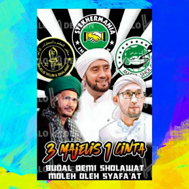 Jual PROMO TERMURAH & TERLARIS, BONUS STICKER, bendera syekhermania ...