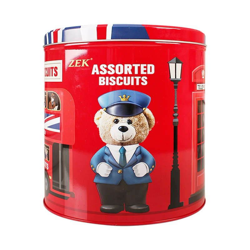 Jual ZEK Assorted Biscuits 330g Zek Brith Bear Cookie Gift Box Butter ...