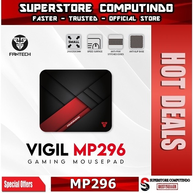 Jual Fantech Mousepad Gaming VIGIL MP296 ANTI-SLIP BASE SPEED SURFACE ...