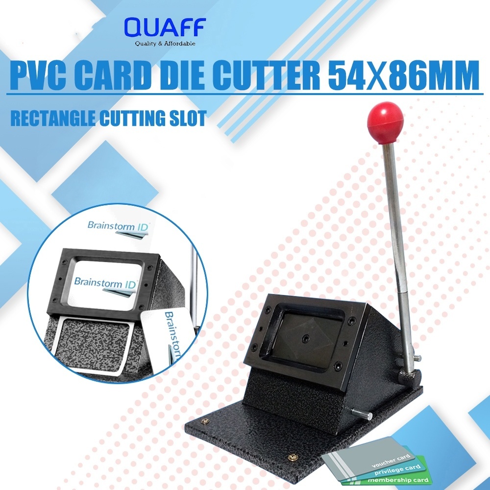 Jual Mesin Alat Pemotong Kertas ID Card /Pvc Card Die Cutter Untuk ...