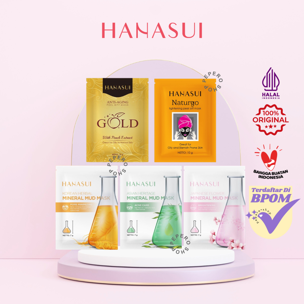 Jual HANASUI Naturgo Lightening Peel Off Mask (Black) / Anti Aging Peel ...