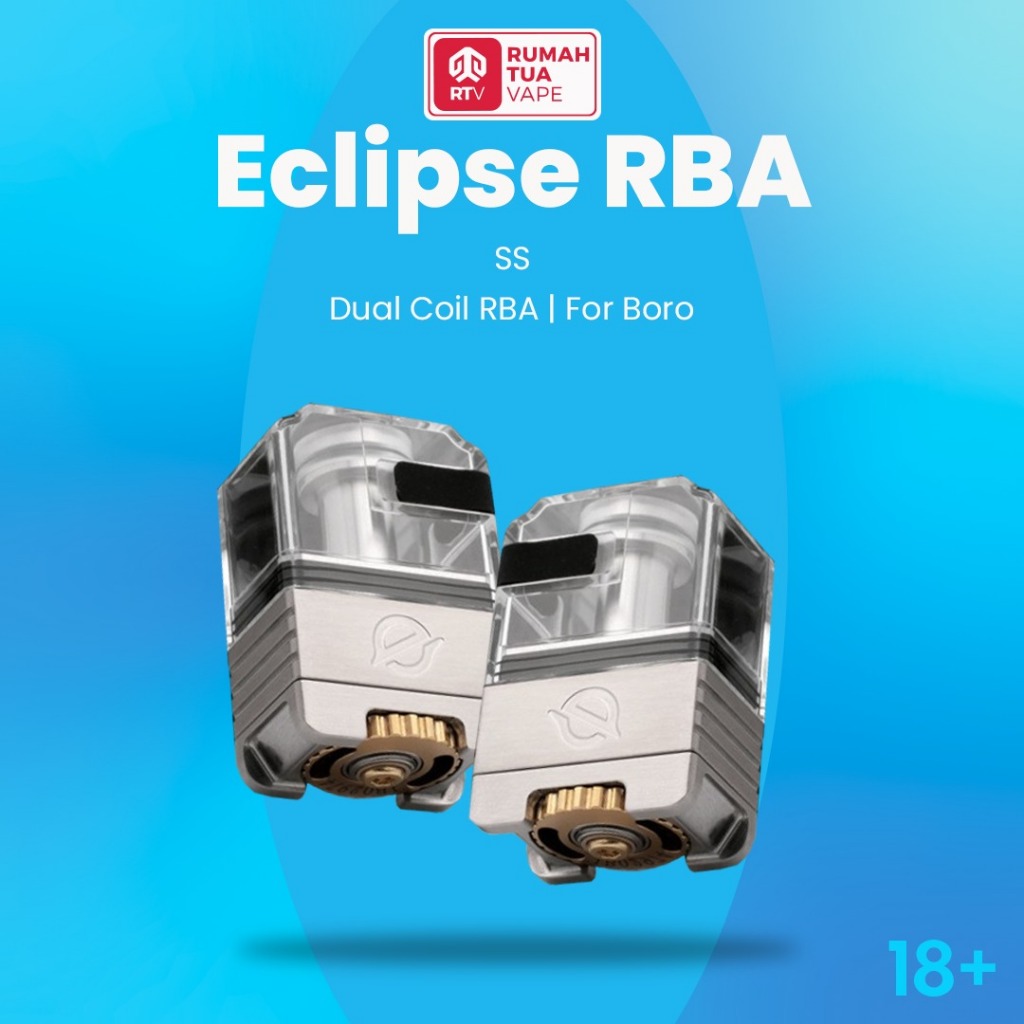 Jual ECLIPS RBA SS FOR BORO DUAL COIL RBA | Shopee Indonesia