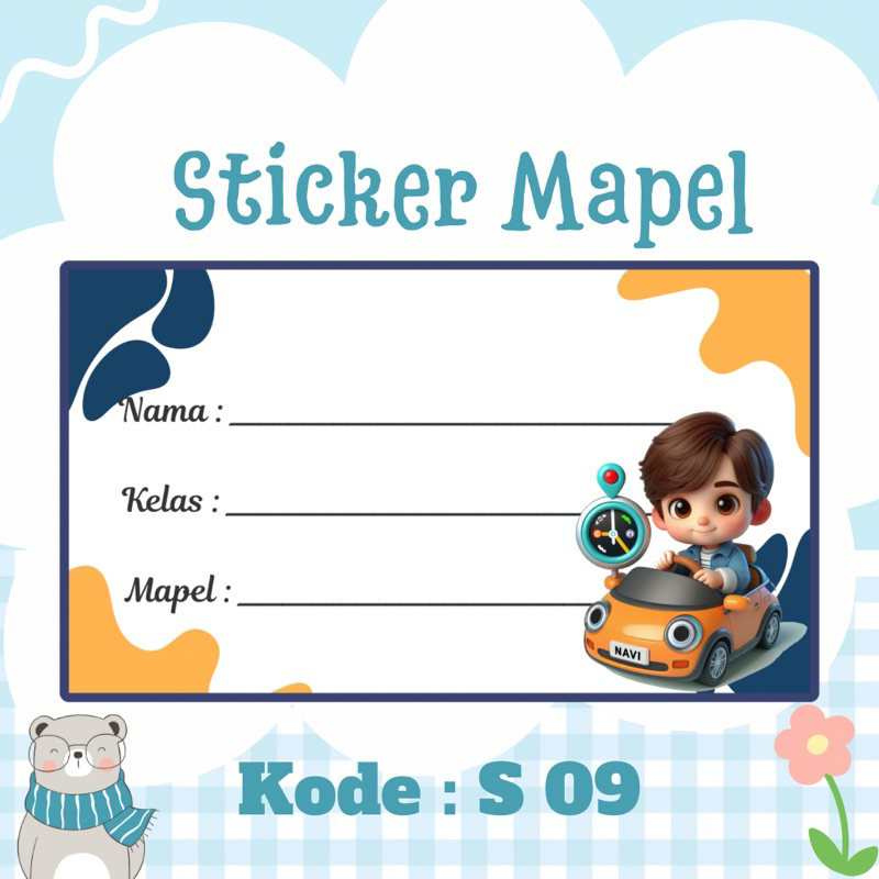 Jual Sticker Mapel, Sticker Buku pelajaran | Shopee Indonesia