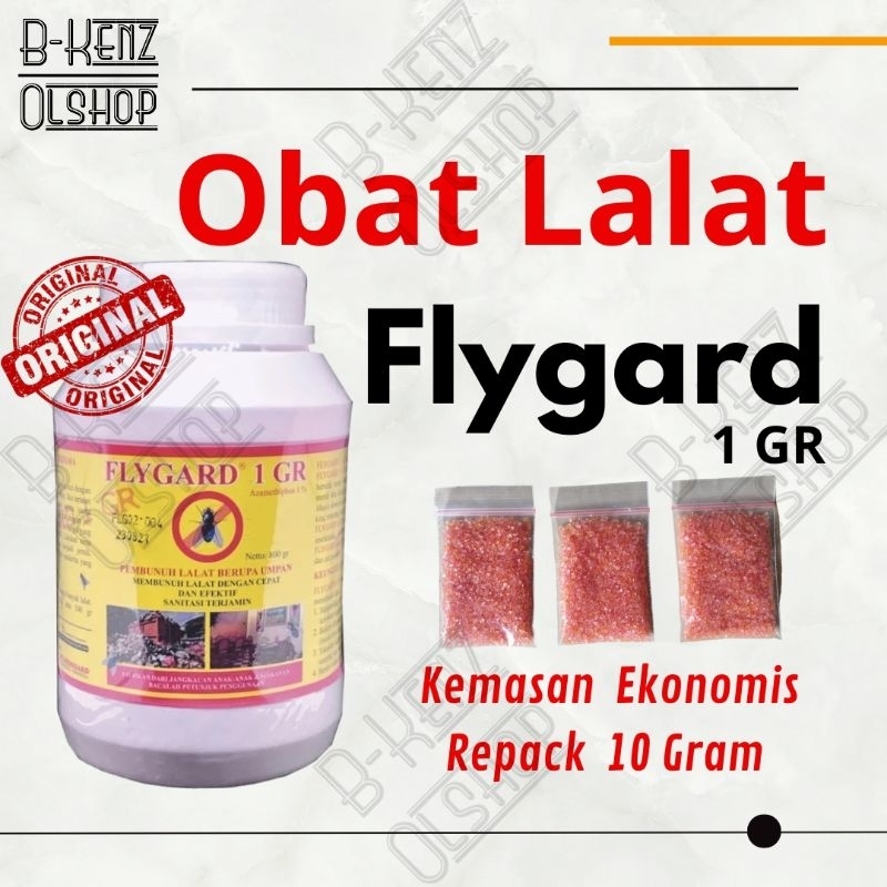 Jual Flygard Kemasan 10 Gram - Pestisida Lalat - Setara Agita | Shopee ...