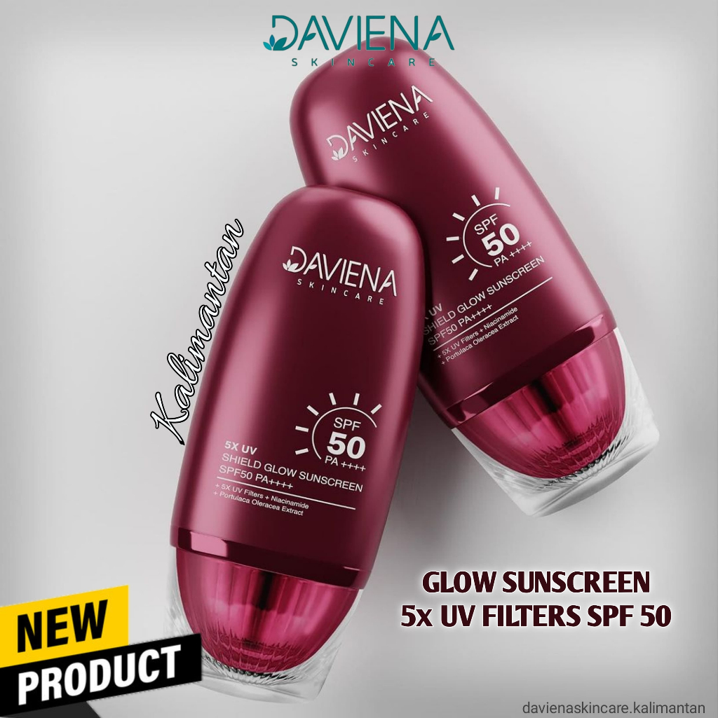 Jual SUNCREEN SPF50 DAVIENA SKINCARE | Shopee Indonesia