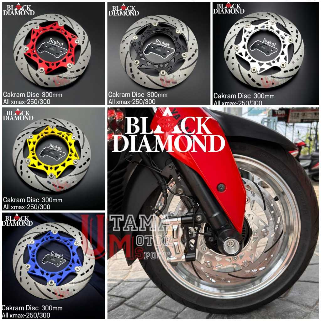 Jual Disc Piringan Cakram Depan Front Xmax-250 | Xmax-300 | Xmax250 ...