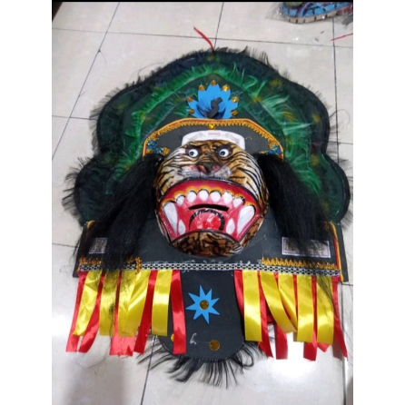 Jual SALE ⚡ TOPENG SPON REOG BULU BESAR / Topeng reog ponorogo dadak ...