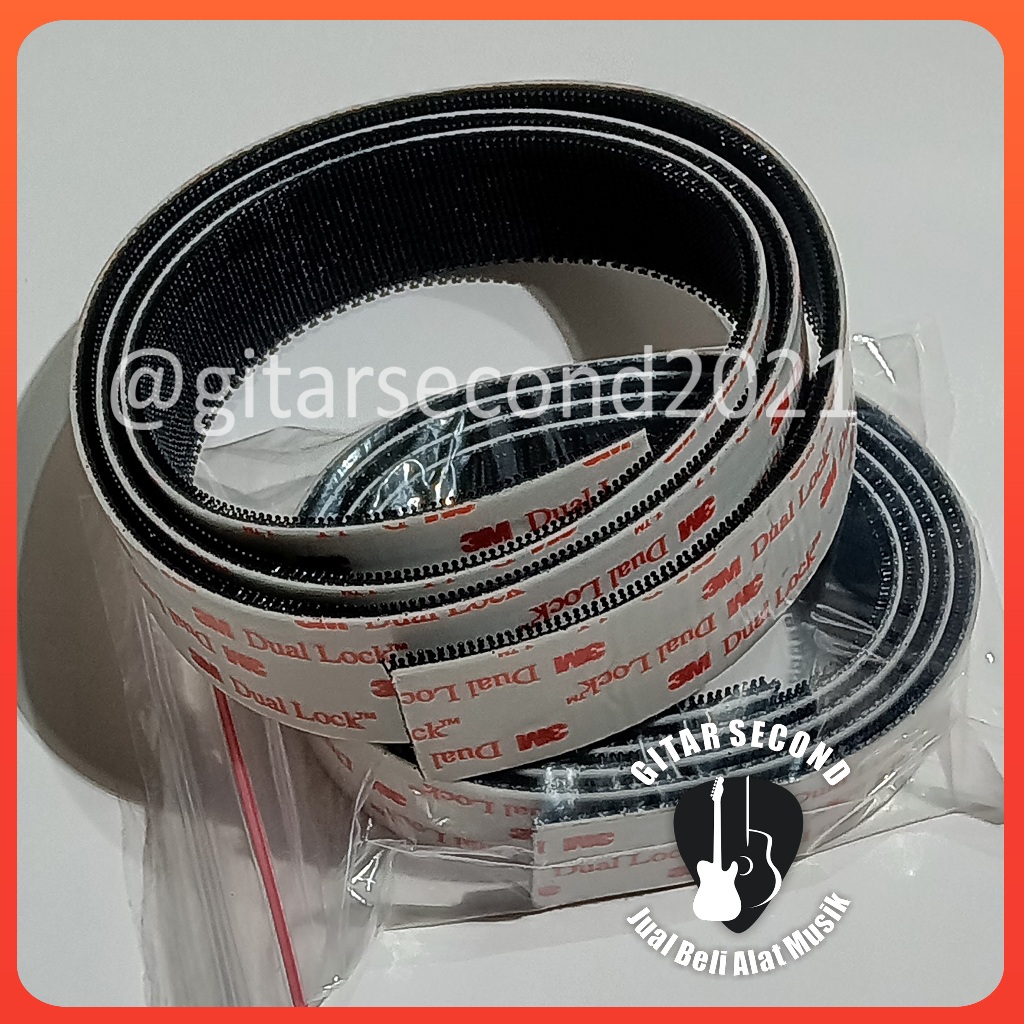Jual Dual Lock 3 M Reclosable fastener 25mm x 10CM meter Dual Lock 3M ...