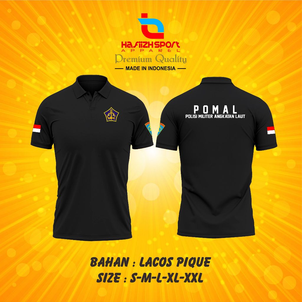 Jual KAOS POLO KERAH POMAL POLISI MILITER ANGKATAN LAUT PREMIUM | Shopee Indonesia