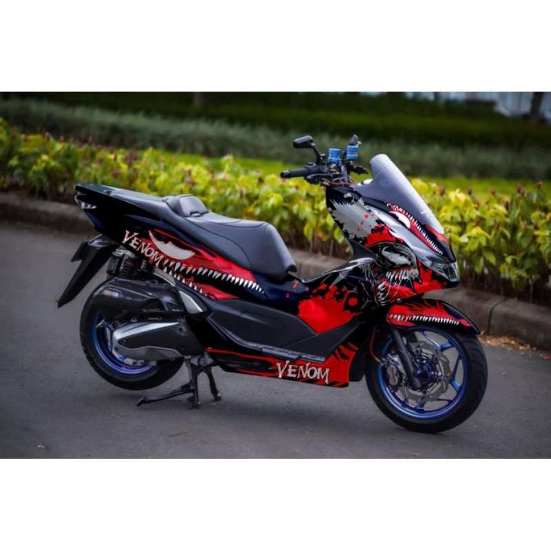Jual stiker decal variasi custom motor Honda PCX 160/150 full body ...
