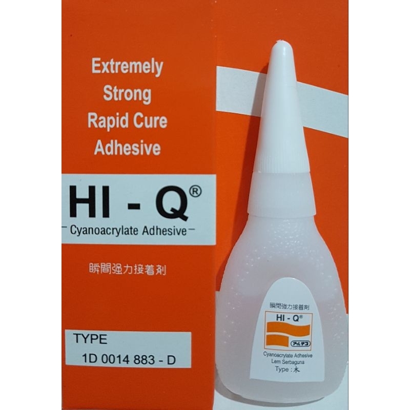 Jual Lem HI - Q (Cyanoacrylate Adhesive) | Shopee Indonesia