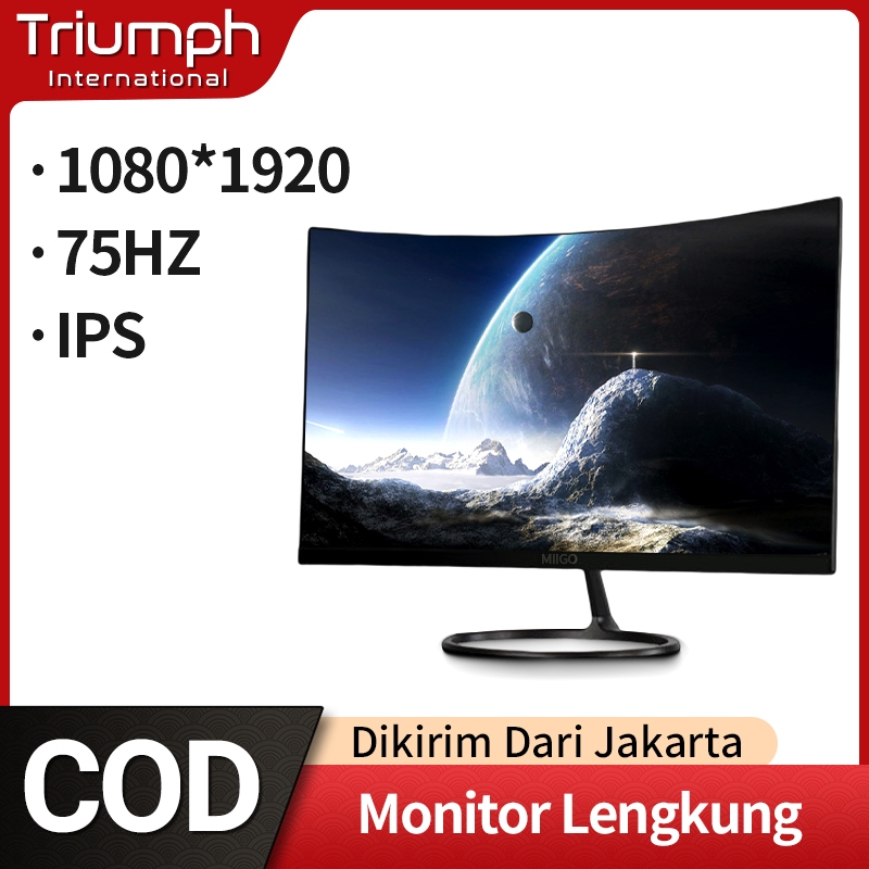 Jual Stok tersedia! Boleh diorder! Miigo Komputer Monitor Led Curve ...