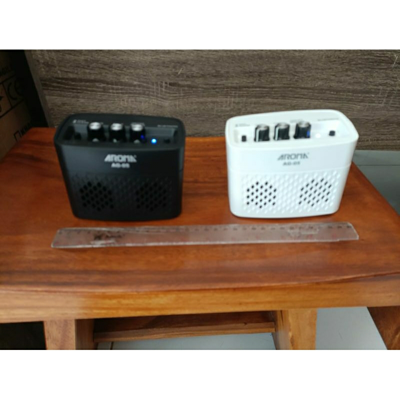 Jual Ampli gitar mini Aroma AG05 AG 05 dg Bluetooth dg efek clean & Distorsi | Shopee Indonesia