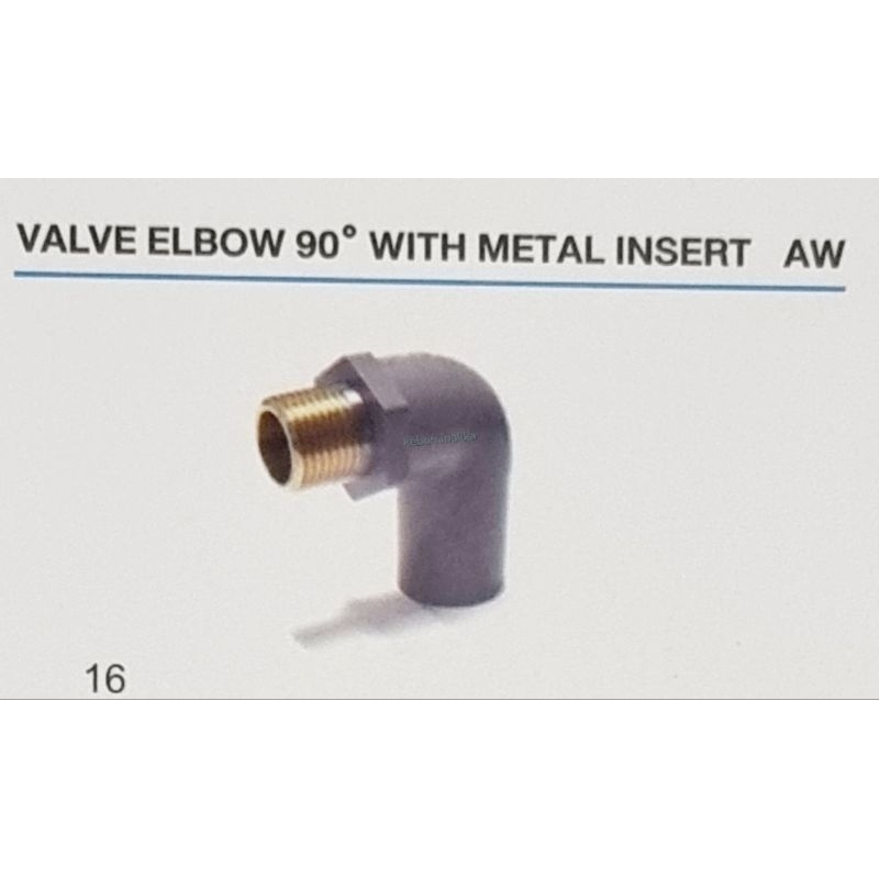 Jual Fitting sambungan pipa pvc valve socket elbow tee drat luar metal ...
