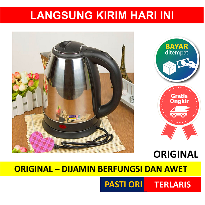 Jual MAYAMA TEKO LISTRIK 2L 2Liter 2 L LITER PEMANAS AIR ELEKTRIK ...