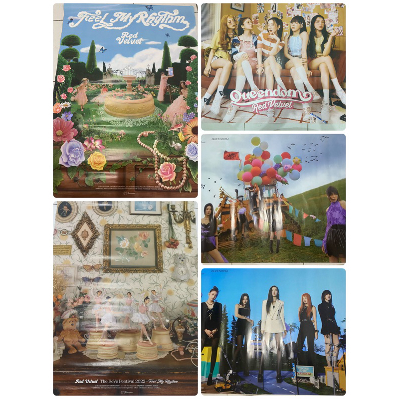 Jual RV1 - POSTER RED VELVET THE REVE FESTIVAL 2022 FEEL THE RYTHM ...