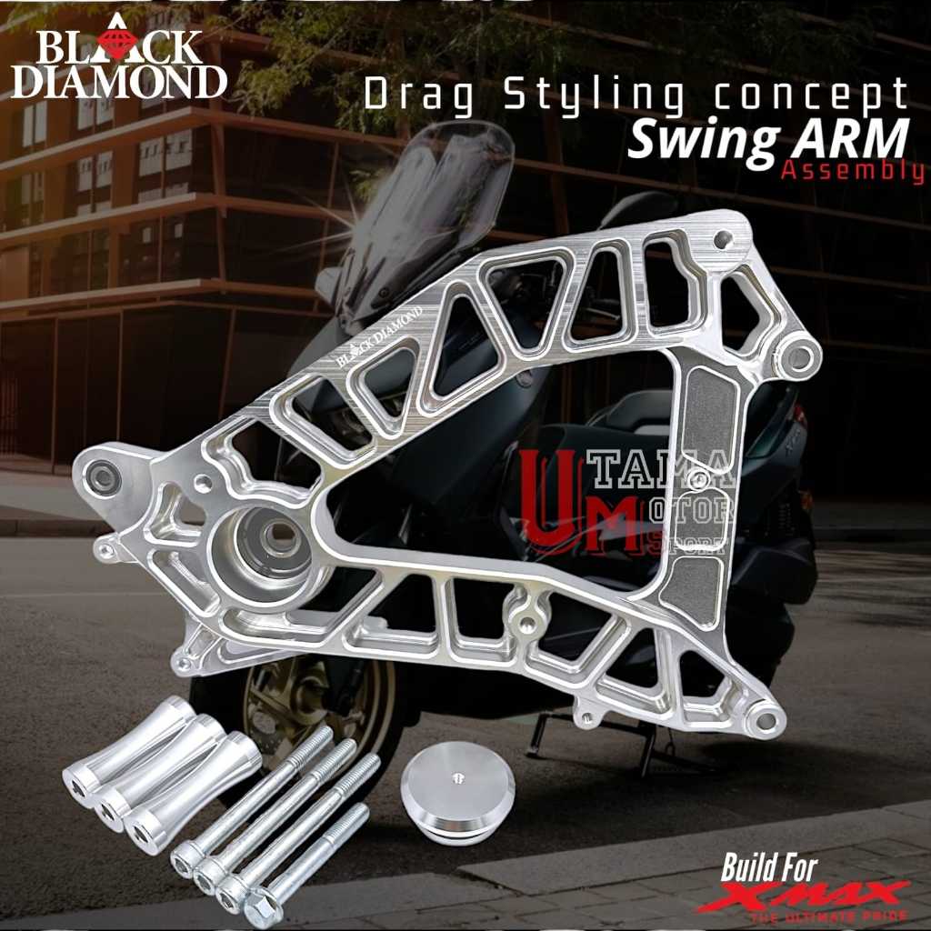 Jual Swing ARM Black Diamond CNC Forged Model Drag Khusus Xmax-250/300 ...