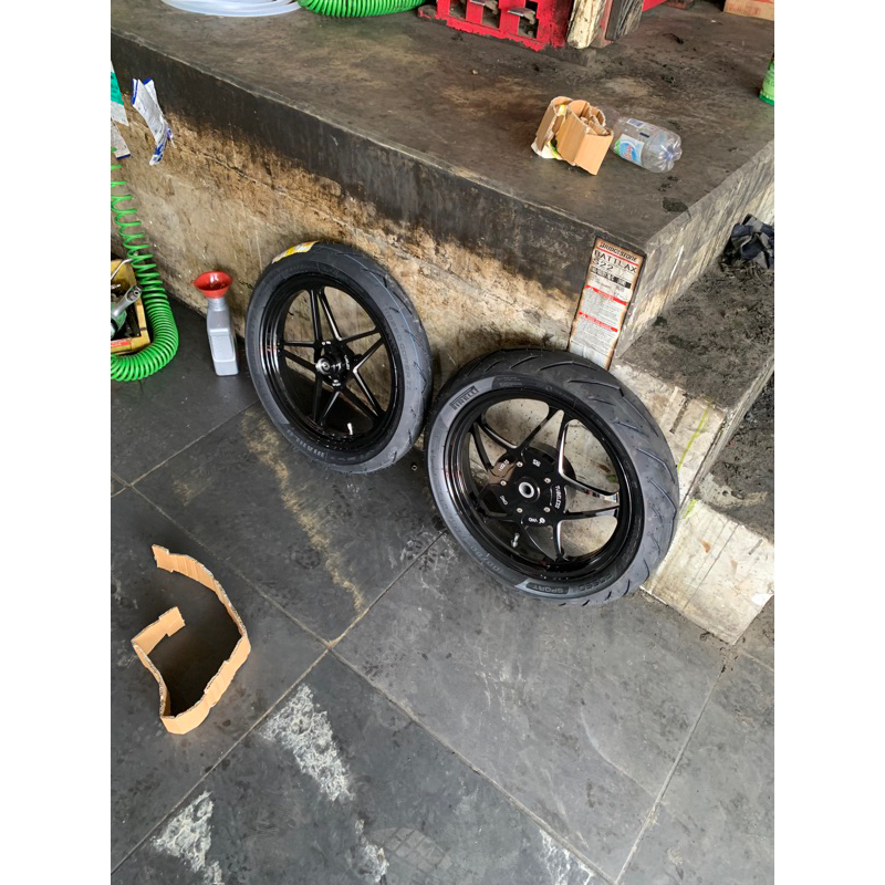 Jual paket velg Vnd v speed gen2 mio pnp aerox+ban d/b | Shopee Indonesia