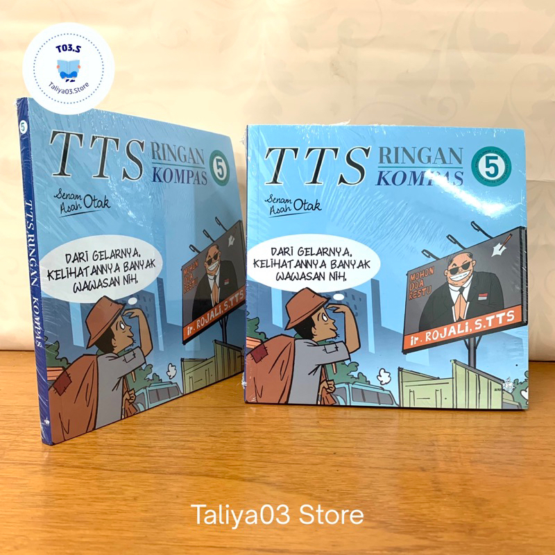 Jual Buku TTS Ringan Kompas Senam Otak Asah Otak Jilid 5 | Shopee Indonesia