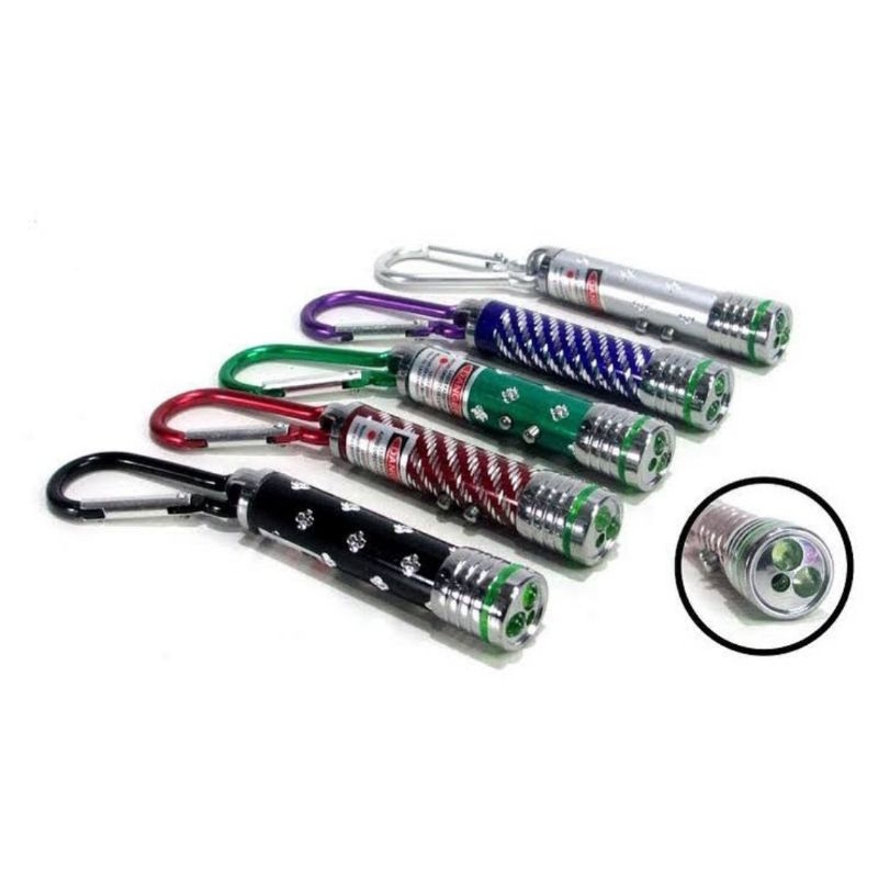 Jual Lampu Laser Mainan Anak 3in1 Free batere / Mainan Kucing Anti ...
