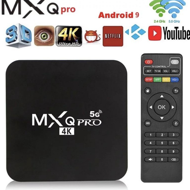 Jual Nia VCM 2GB16GB Android TV BOX MXQ PRO 4K 5G Smart TV Box Media Player TV BOX Ram 2GB Rom ...