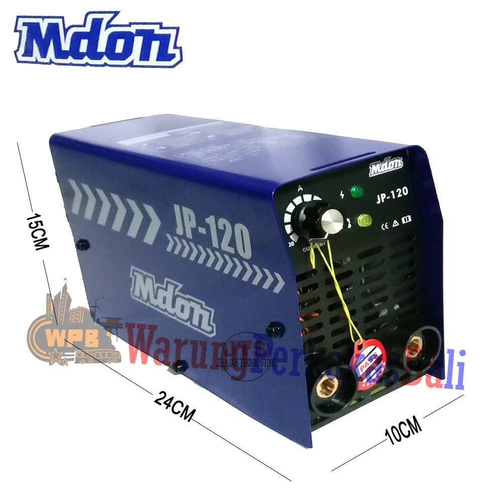Jual MDON Welding Machine JP-120 Travo Las 450 Watt Mesin Las MMA120 ...