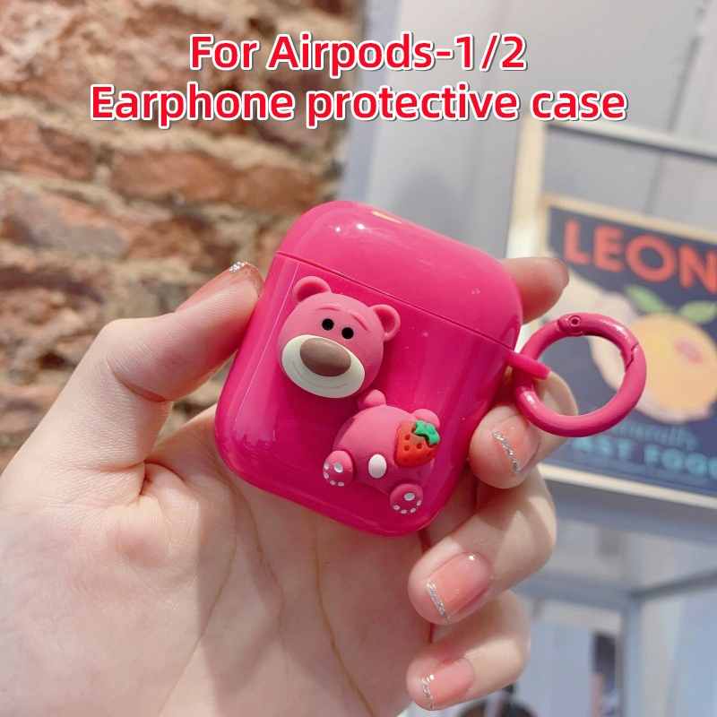 Jual Case airpods Kasing Perlindungan Earphone Bluetooth Casing Heart ...