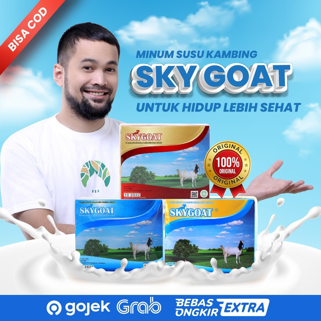 Jual SKY GOAT Susu Kambing - Isi 10 Sachet | Shopee Indonesia