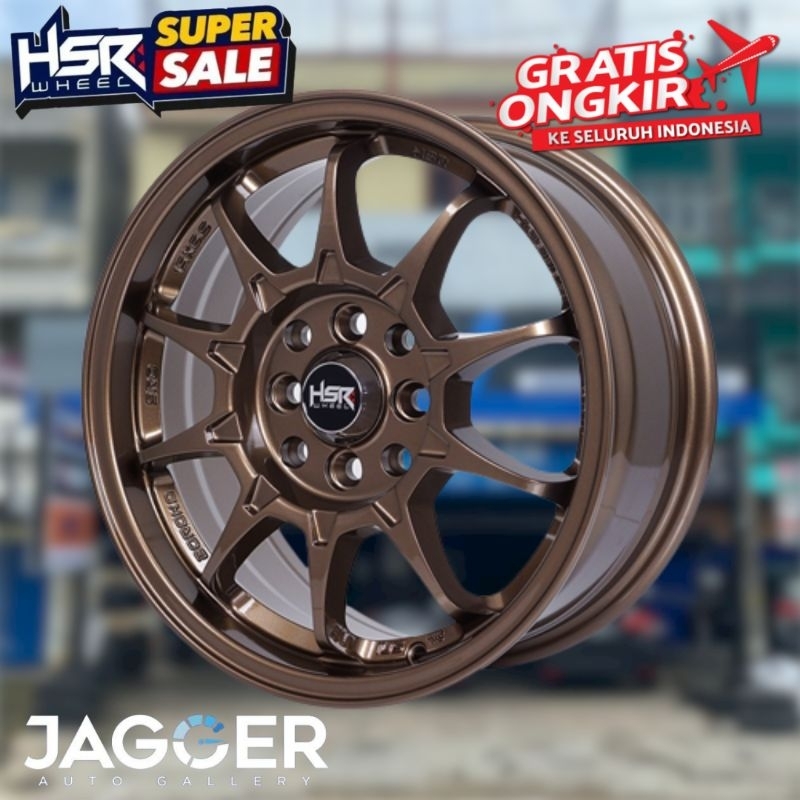 Jual Velg mobil promo hsr boroko srd ring 15 untuk brio agya ayla xenia | Shopee Indonesia