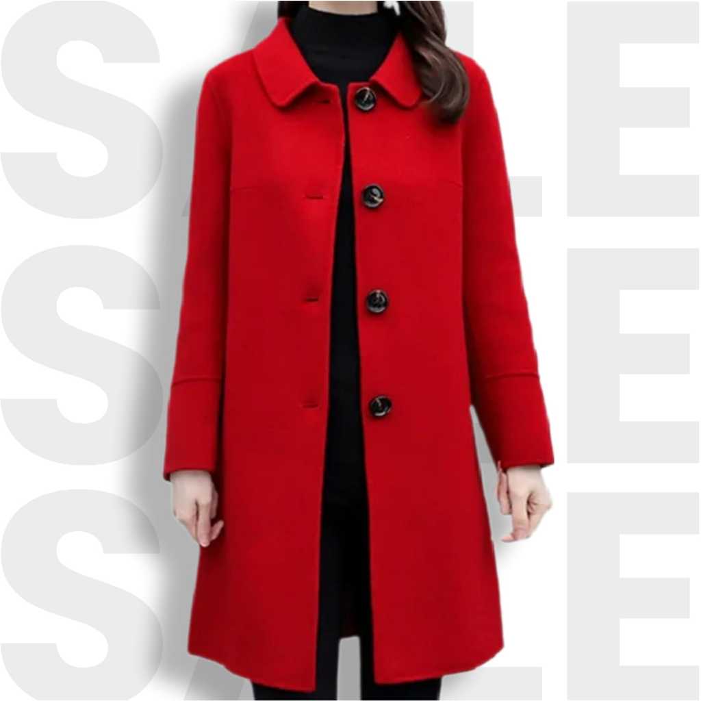 Jual Long Coat Blazer panjang wanita korea style musim dingin import ...