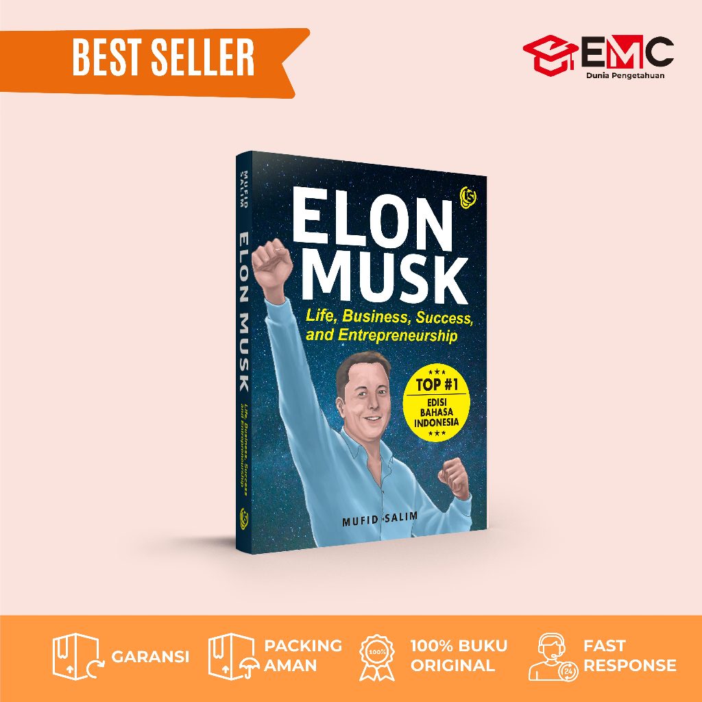 Jual ELON MUSK - LIFE, BUSINESS, SUCCESS, AND ENTREPRENEURSHIP BEST ...