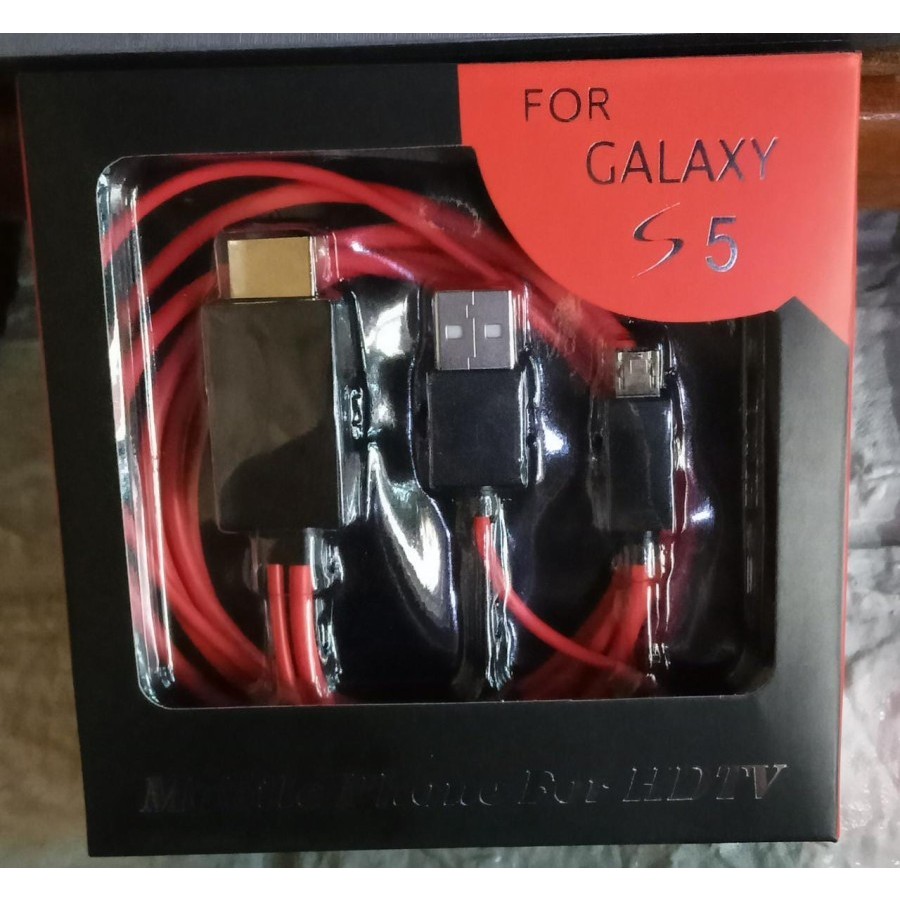 Jual Kabel MICRO USB HDMI/MHL SAMSUNG 2in1 HP TO TV | Shopee Indonesia