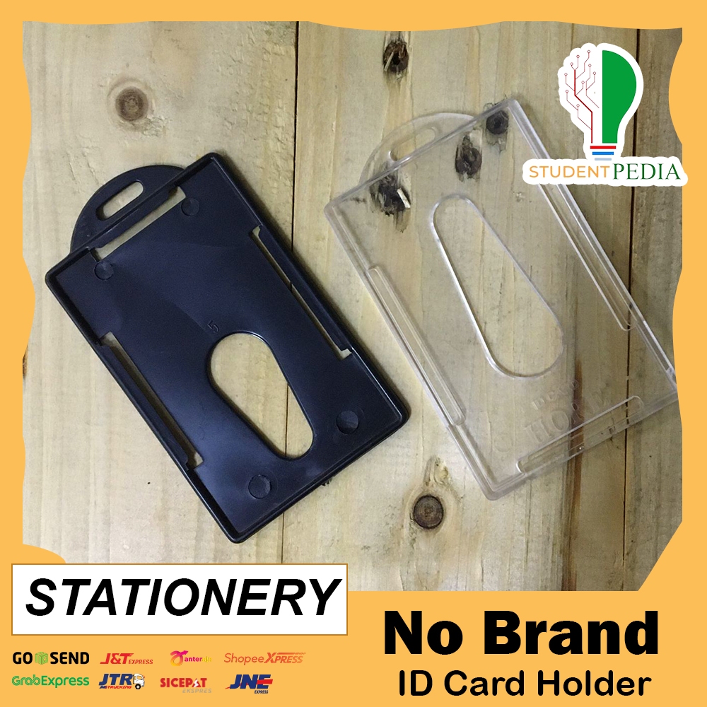 Jual Case ID Card Holder Plastik / Tempat ID Card / Name Tag ID Card ...