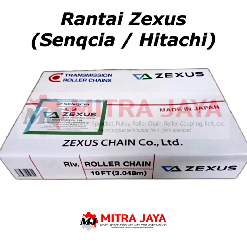 Jual RANTAI SINGLE RS 50 - 1 ZEXUS SENQCIA HITACHI JEPANG RANTE JAPAN ...