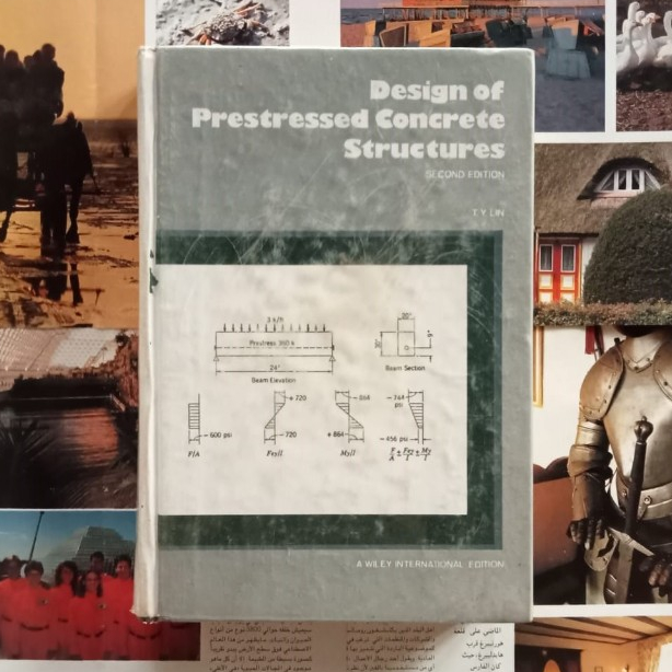 Jual BUKU TEKNIK DESIGN OF PRESTRESSED CONCRETE STRUCTURES. BY T.Y.LIN ...