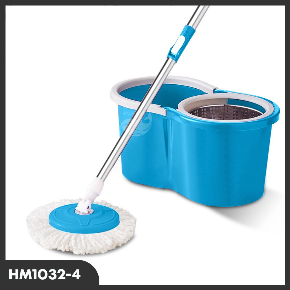 Jual Paus Biru - Alat Pel Lantai Stainless Super Mop Dengan Ember ...