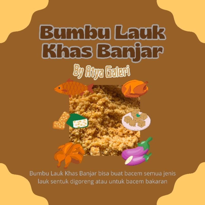 Jual Bumbu Lauk Khas Banjar (Garam / Uyah Iwak + Ayam) Bacem Semua Lauk ...