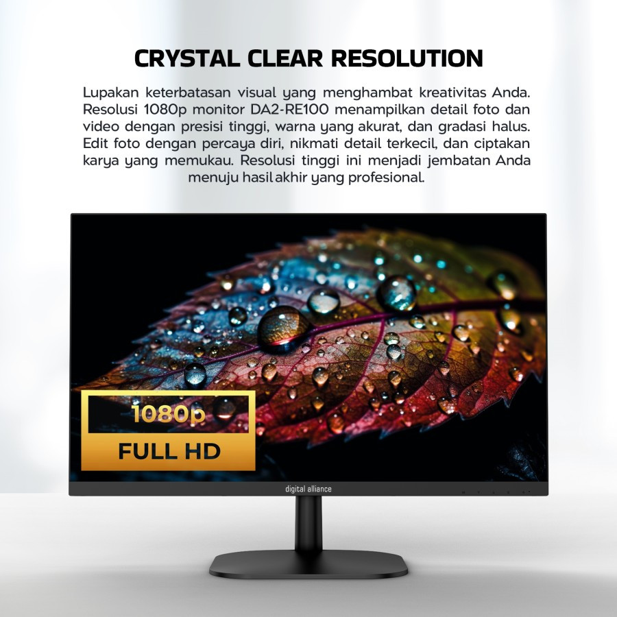 Jual DIGITAL ALLIANCE LED MONITOR VA PANEL 21.5 INCH 100HZ | Shopee ...