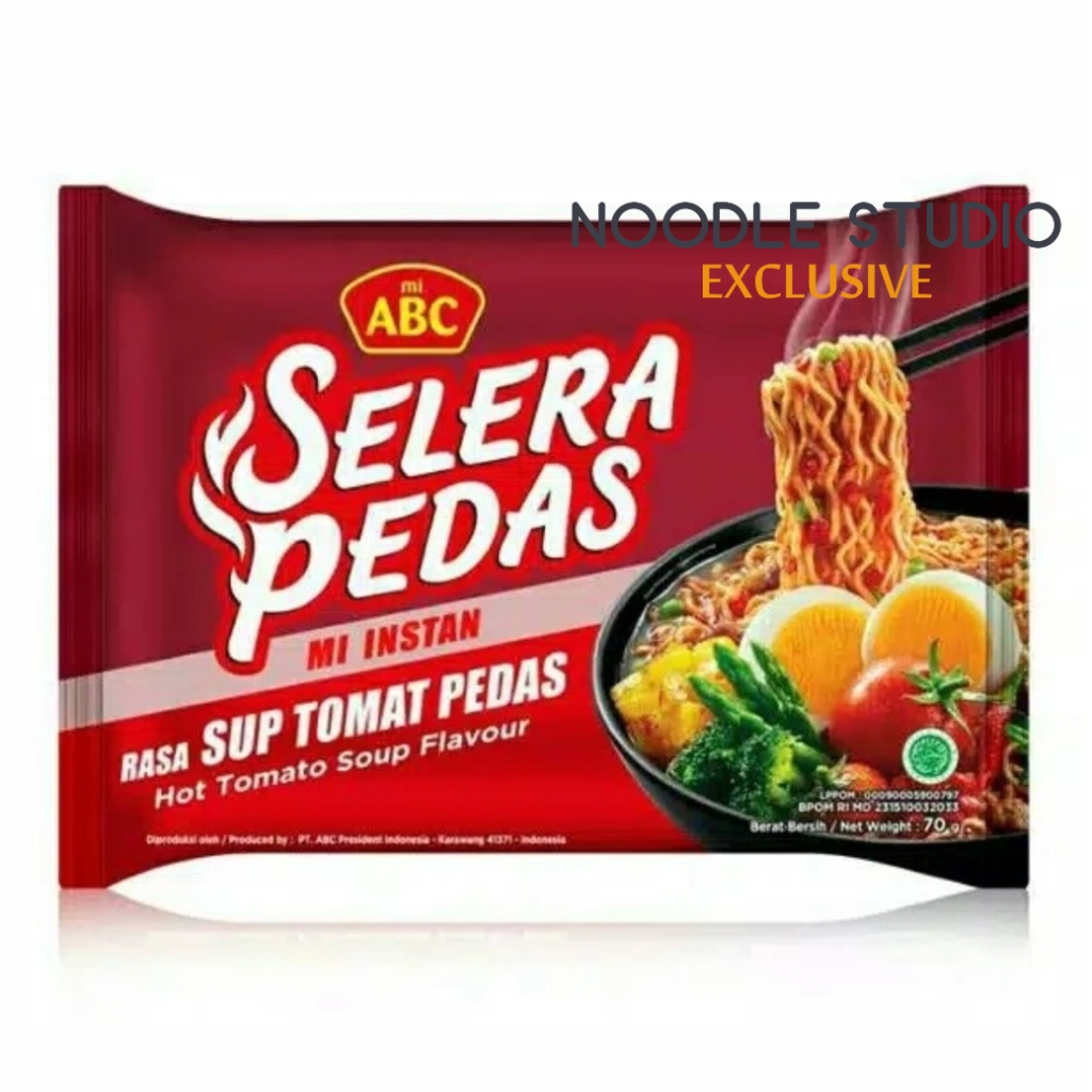 Jual Mie Mi Instant ABC Selera Pedas Sup Tomat Pedas | Shopee Indonesia