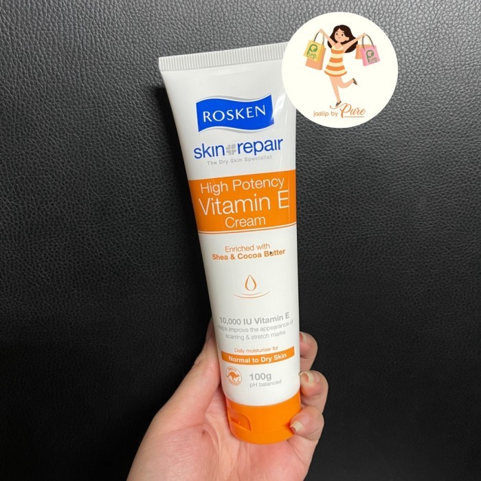 Jual ROSKEN High Potency Vitamin E Cream 100g | Shopee Indonesia