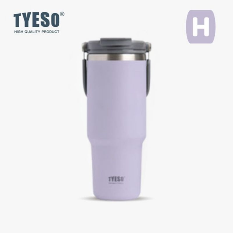 Jual Tyeso Travel 2 in 1 Ungu Muda 750 ml / Botol Stainless Steel ...