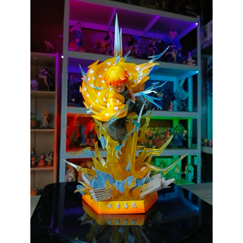 Jual Action Figure Zenitsu Agatsuma Lightning Aura Demon Slayer ...