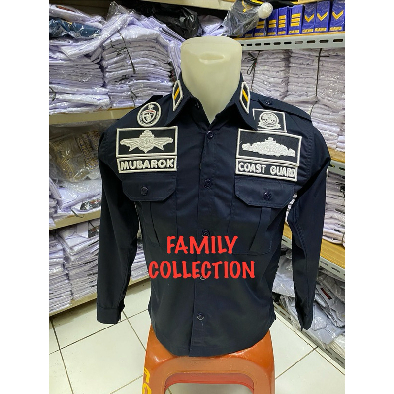 Jual SERAGAM COAST GUARD BORDIR TIMBUL | Shopee Indonesia